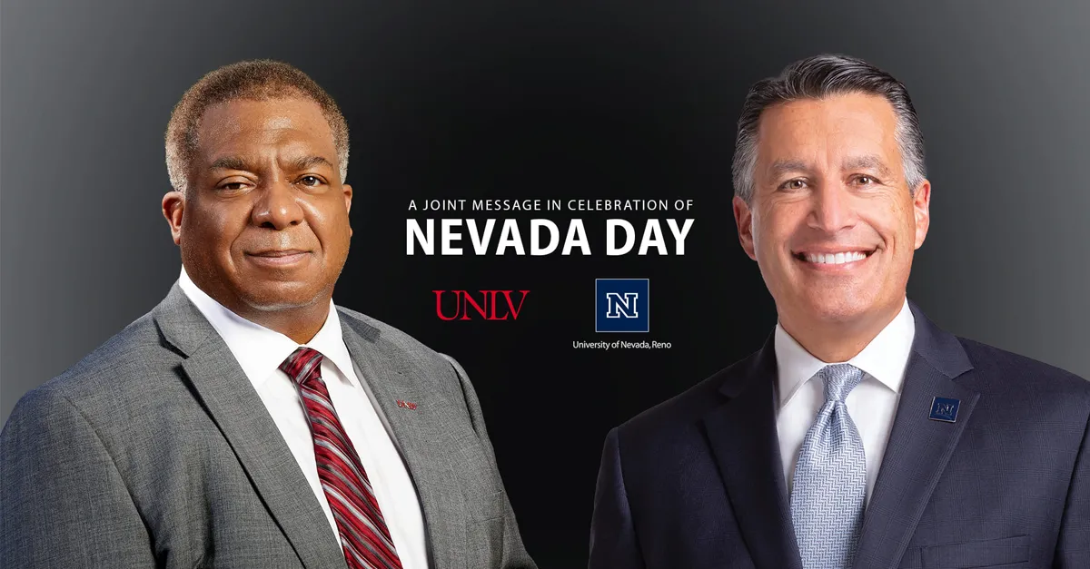 A Joint Message in Celebration of Nevada Day | President's Messages ...