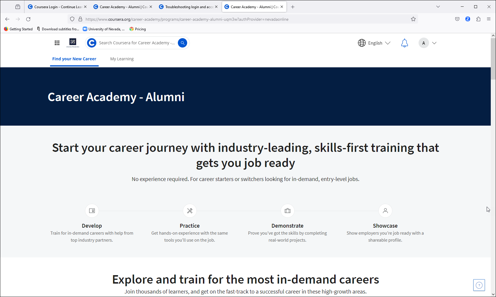 Coursera - Alumni Access Instructions | Office of Digital Learning ...