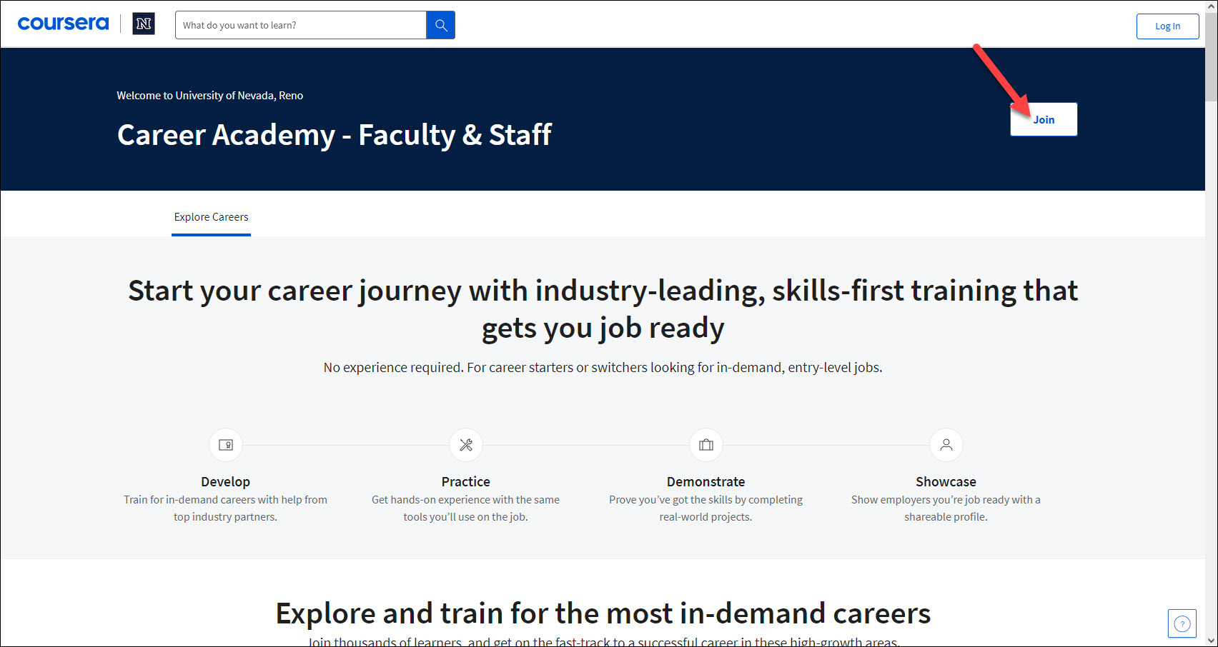 Coursera Faculty and Staff Account | Office of Digital Learning | University of Nevada, Reno