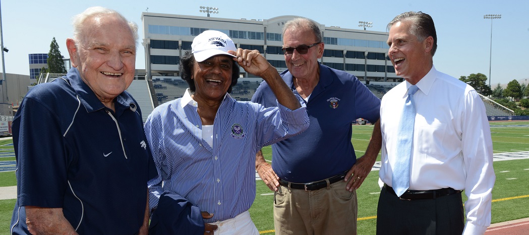 Johnny Mathis revisits campus and his Nevada track-and-field record ...